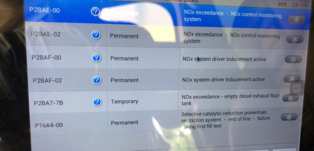 2016 Range Rover sport - diesel fault ; Help needed - ScannerDanner ...